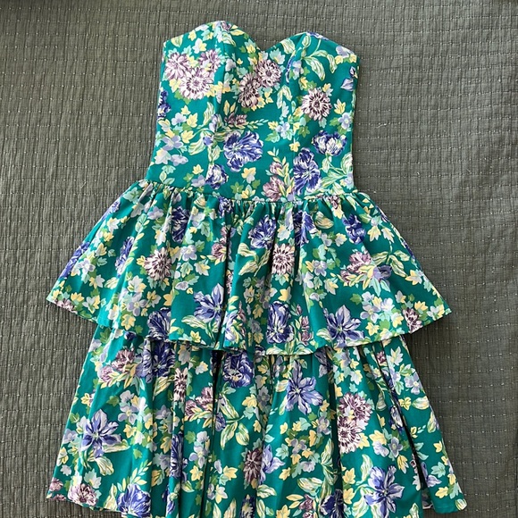 Laura Ashley | Dresses | Vintage 8s 90s Laura Ashley Bramble Sweetheart ...